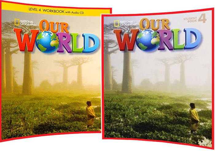 Our World 4. Student's+Workbook. Комплект книг з англійської мови ...