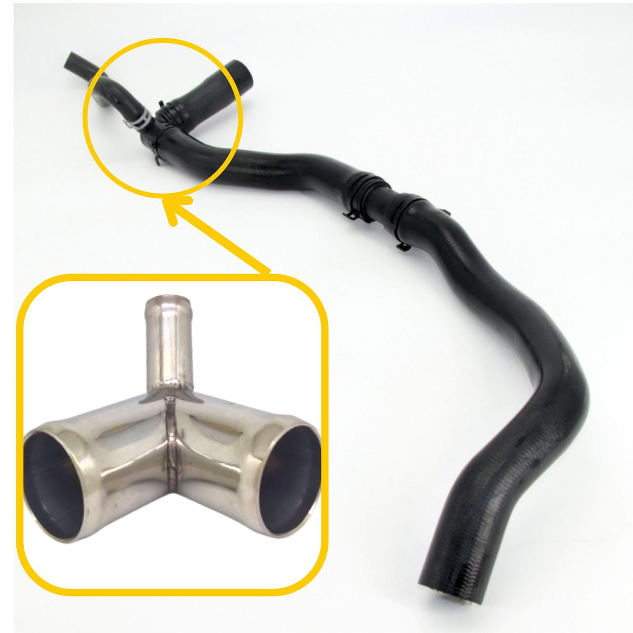 🛡️Трійник шланга Jaguar 🚘 C2Z28162 🌡️ із нержавіючої сталі Преміум-якість