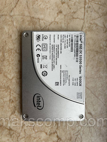 SSD Intel DC S3500 Series 600GB 2.5" SATAIII MLC (SSDSC2BB600G4) (ID#519641510), цена: 1100 ...