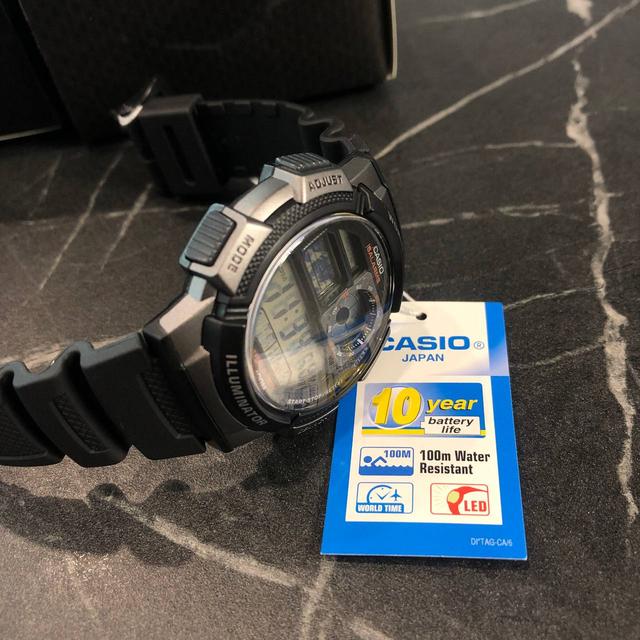 Водонепроницаемые Мужские Часы 10 АТМ, Спортивно Тактические Часы Casio ...