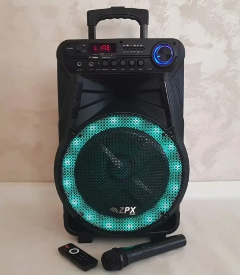 Колонка Большая на Аккумуляторе с Микрофоном ZPX ZX-7771 350W ...