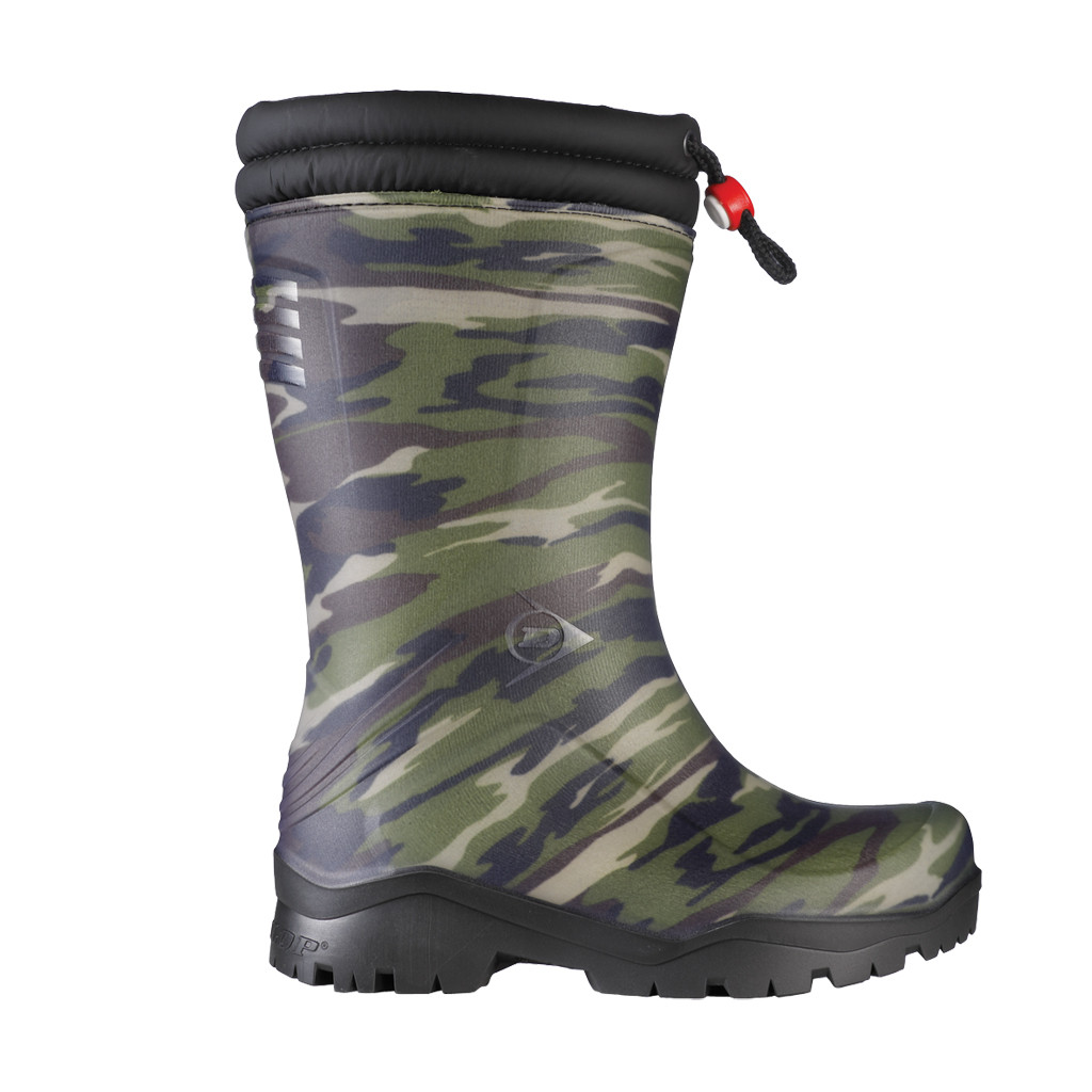 DUNLOP Kids Сапоги резиновые р.27 Blizzard, до -15°C, хаки (арт.K310931 ...