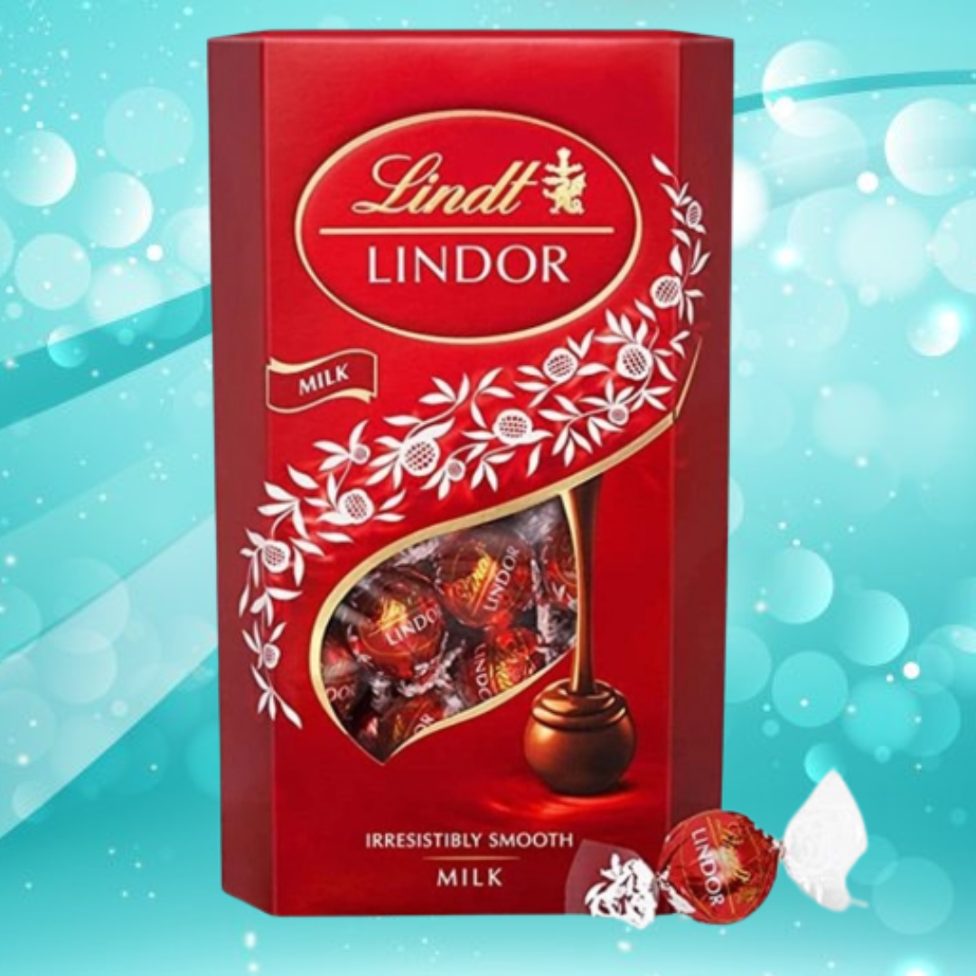 Конфеты Lindt Lindor молочный шоколад 200 г, Швейцария (ID#1771776455 ...