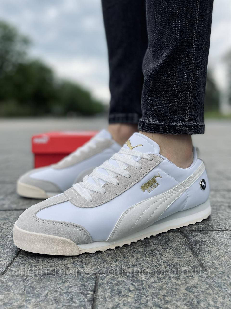 Кроссовки Puma Roma X BMW Белые — Купить Недорого на Bigl.ua (1771860924)