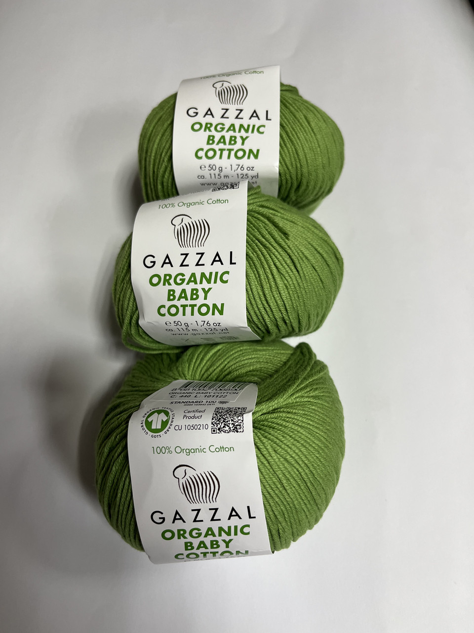 Турецька Пряжа Gazzal Organic Baby Cotton — Купить Недорого на Bigl.ua ...
