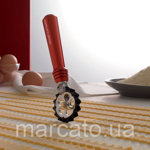 Купить Marcato Pasta wheel Oro фигурный нож для теста, лапши, золотой ...