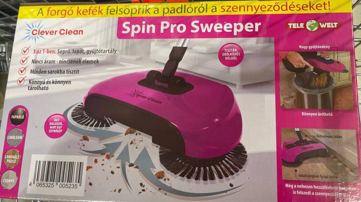 Spin Pro Sweeper Clever Clean Чудо Метла Оригинал TV-Shop — Купить ...