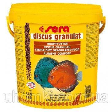 Купить Sera discus granules - корм д/дискусів. Гранули 10000 мл, цена ...
