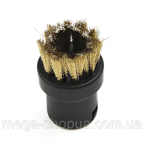 Круглая щетка с латунной щетиной для пароочистителей Karcher SC1 SC2 ...