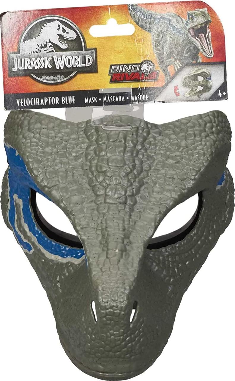 Купить Velociraptor Blue Mask Маска динозавра Jurassic World Dominion ...