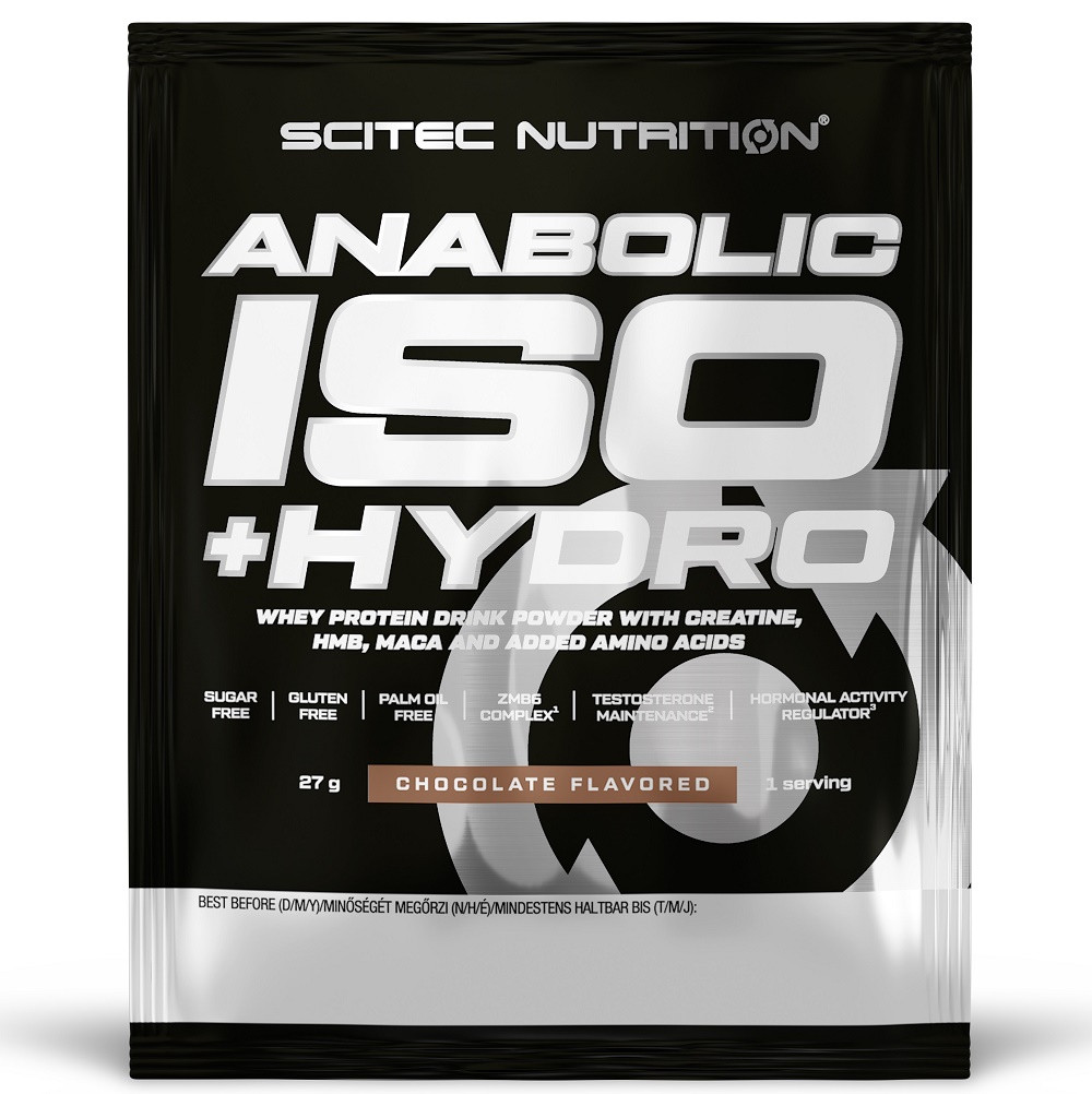Протеин Scitec Nutrition Anabolic Iso + Hydro 27 G Chocolate — Купить ...