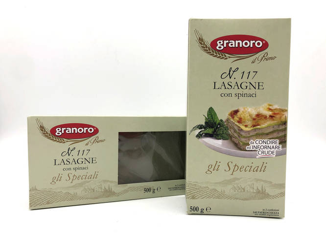 Макарони Granoro Lasagne con spinaci gli Speciali 500г., ціна 129 грн ...