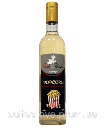 Сироп Попкорн Red&Black 0,7 Л/ 900 Грамм, Шт — Купить Недорого на Bigl ...