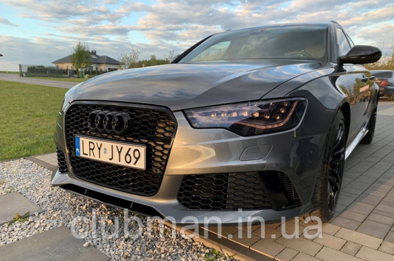 Купити Передня емблема AUDI (Ауді) 285мм A4 (B9) A6 (C7) A7 (C7) A8 (D4) Q3 (8U) Q5 (8R) Q7 (4L ...