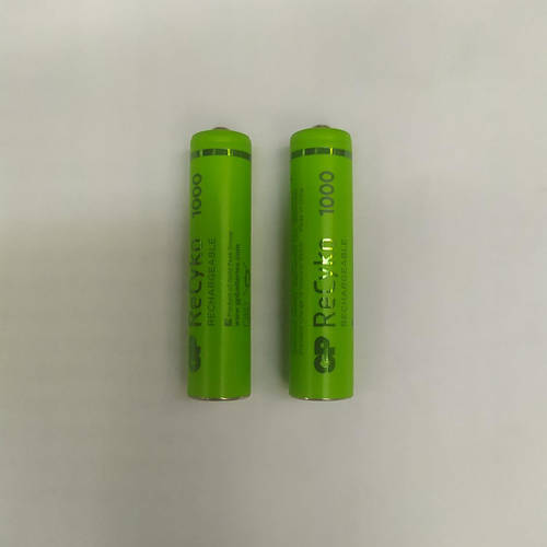 Батарейка щелочная GP AAA/LR3 (1.2V, Ni-MH, 1000mAh, блистер, 2шт ...