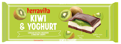 Шоколад молочный Terravita с карамельной начинкой и фундуком 235 г ...