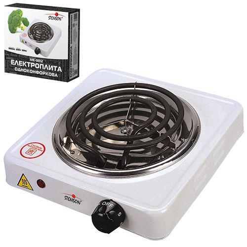 Плита Электрическая Настольная Stenson ME-0012-S 1000 Вт ...