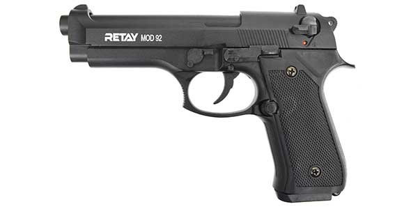 Стартовый пистолет шумовой Берета 92 Retay Mod. 92 black (Beretta 92FS ...