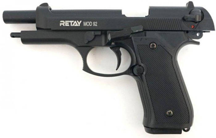 Стартовый пистолет шумовой Берета 92 Retay Mod. 92 black (Beretta 92FS ...
