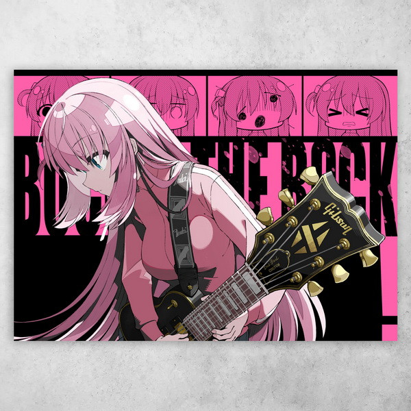 Аниме Плакат Постер Одинокий Рокер Bocchi The Rock №11 — Купить Недорого на Bigl Ua