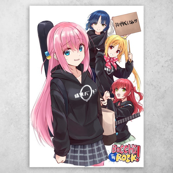 Аниме Плакат Постер Одинокий Рокер Bocchi The Rock №14 — Купить Недорого на Bigl Ua