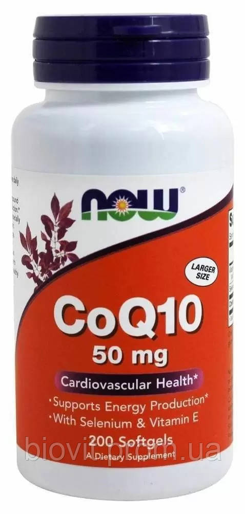 Коэнзим Q10 с Селеном и Витамином E (CoQ10 With Selenium And Vitamin E ...