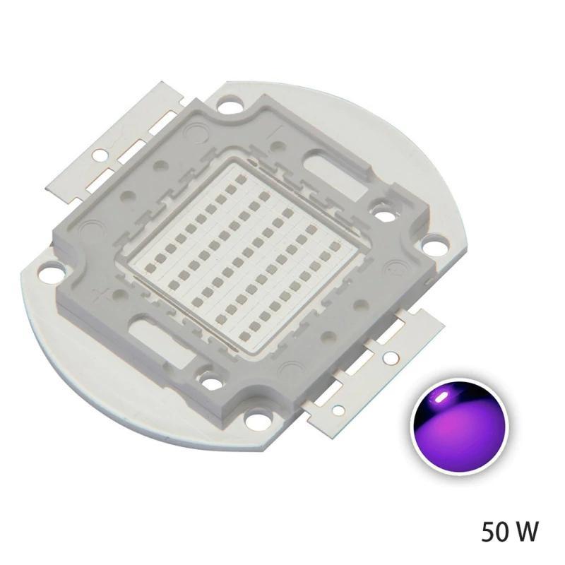 Світлодіод потужний 50W 30-36V ультрафіолетовий для прожектора ...