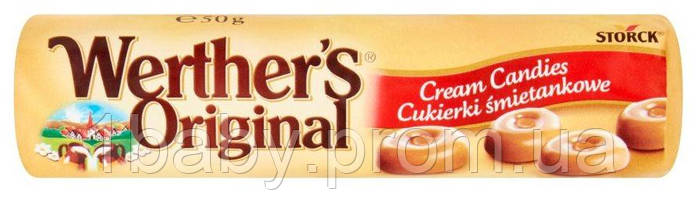 Купить Леденцы карамельные Werther's Original Cream Candies 50 г ...