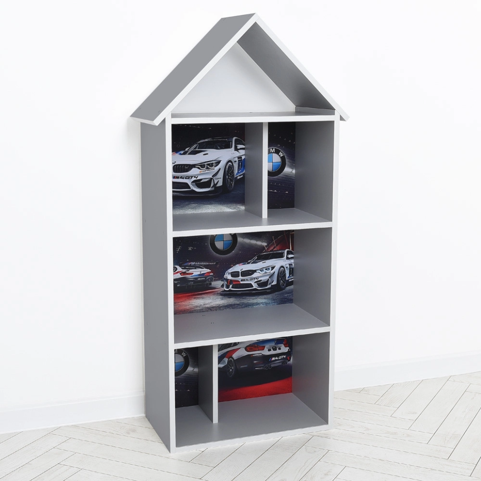 Домик-полка Bambi H 2020-16-2 Серый — Купить Недорого на Bigl.ua ...