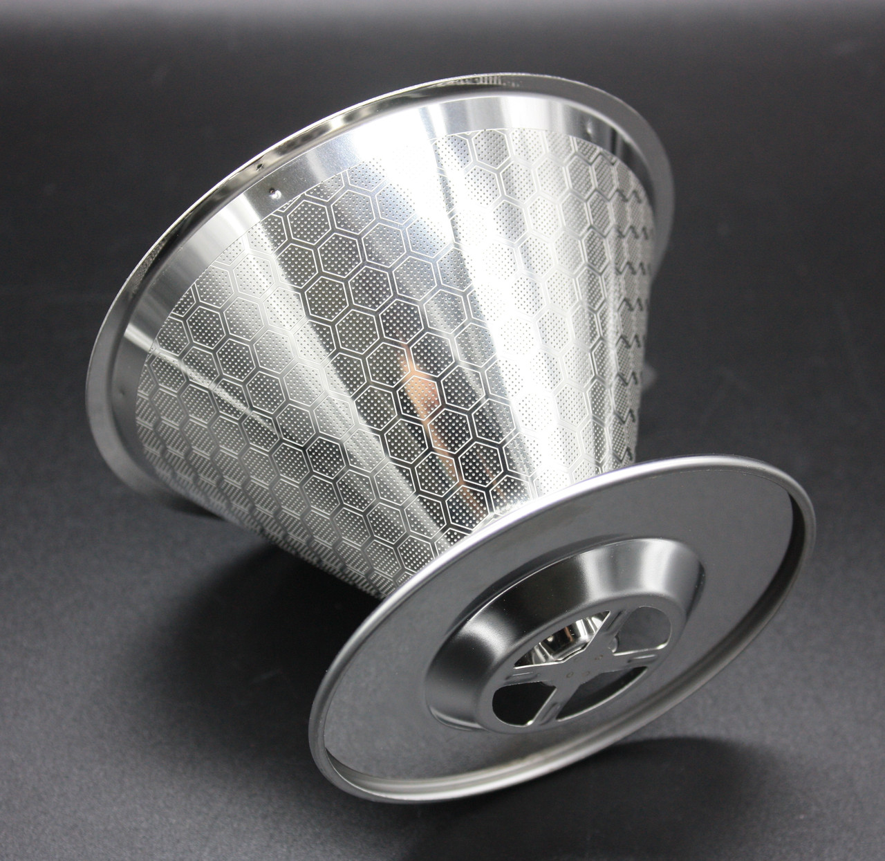 Пуровер Double Mesh V60 02 Многоразовая воронка кафеор фильтр Соты