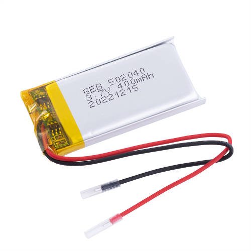 LiPo 400 mAh, 3,7V, 5x20x40мм GEB акумулятор литий-полимерный GEB502040 ...