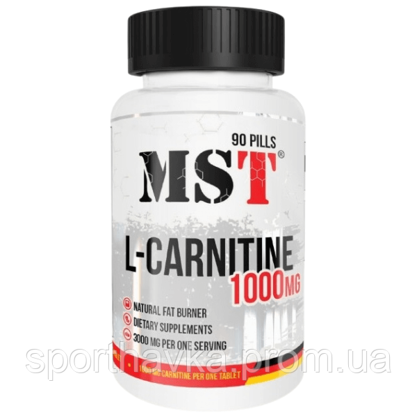 Купить L-Carnitine 1000 MST (90 таблеток), цена 779 ₴ — Prom.ua (ID ...