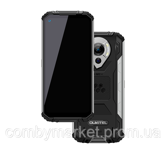 Прочный противоударный смартфон OUKITEL WP16 8/128Gb black Night Vision ...