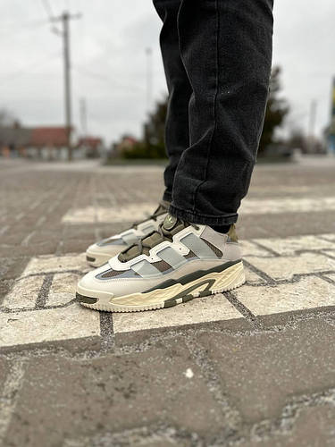 Купить Мужские кроссовки Adidas Niteball Off White/Orbit Green/Magnet ...