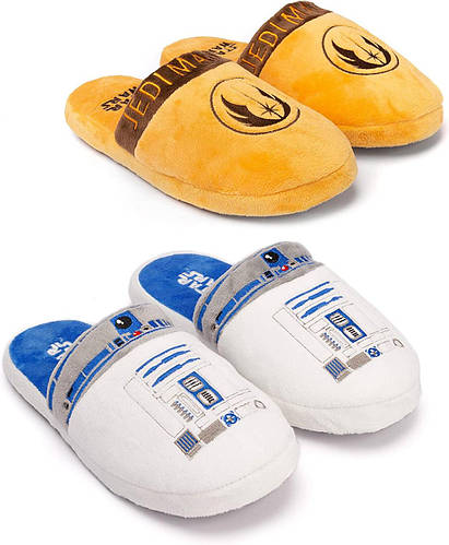 Купити Тапочки Star Wars Mens Yoda Jedi OR R2D2 Slip On House Shoes ...