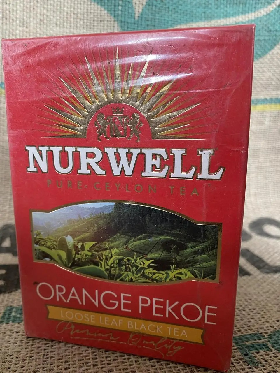 Крупнолистовой Черный Цейлонский Чай NURWELL Orange Pekoe 100 Грамм ...
