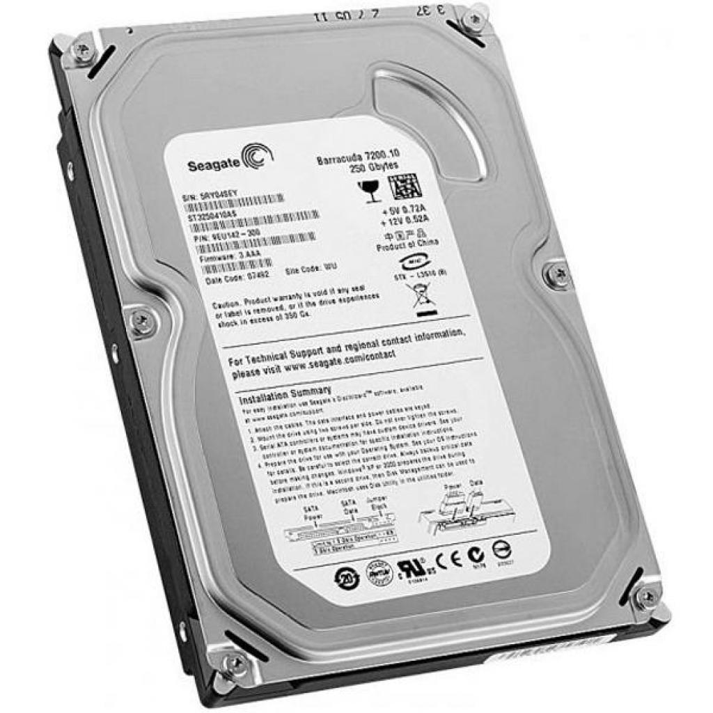 3.5 Seagate Barracuda 7200.10 250Gb (ST3250410AS), б/у, цена 300 грн ...