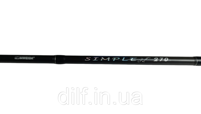 Спиннинг карбон SIWEIDA Simple 2.70м 5-20г (ID#1774438480), цена: 368 ₴, купить на Prom.ua
