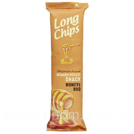 Купить Чіпси Лонг Чіпс медове барбекю Long Chips honey bbq 75g 20шт/ящ ...