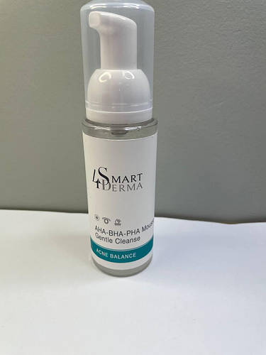 Купить Smart4Derma Acne Balance AHA-BHA-PHA MOUSSE GENTLE CLEANSE ...