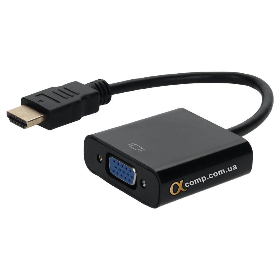 Переходник DisplayPort - VGA — Купить Недорого на Bigl.ua (613022905)