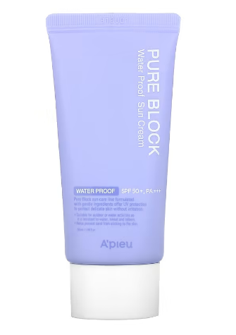 A pieu Водостойкий солнцезащитный крем для лица Pure Block Water Proof ...