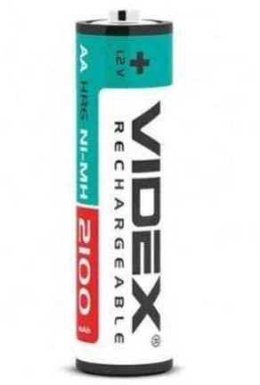 Батарейка Щелочная Videx AA 2100 MAh 2шт Ni-MH — Купить Недорого на Bigl.ua (1772838863)