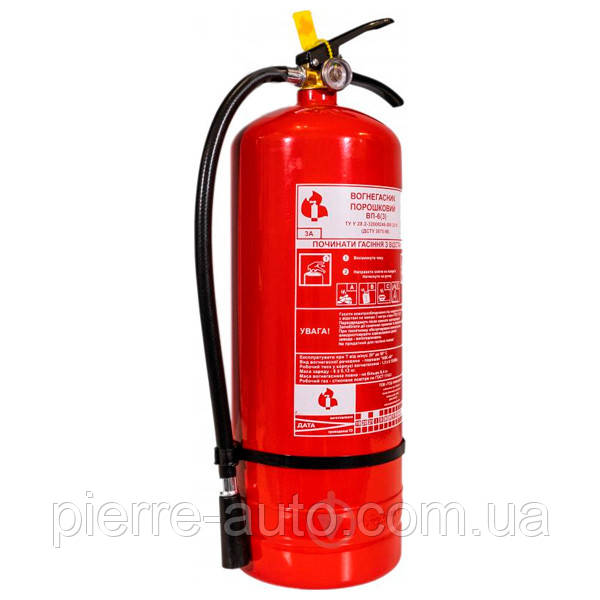 Вогнегасник порошковий з манометром 6кг Хладар-Техсоюз 107956-Хладар ...