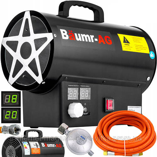 Автоматическая газовая пушка с термостатом BAUMR-AG (Оригинал) Польша 25kw, цена: 4881.19 ...