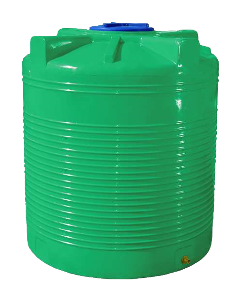 Купити Бочка пластикова 3000л вертикальна, двохшарова, харчова Рото ...