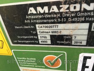 Купить Дискова борона AMAZONE Catros+ 6002-2, цена 1537111 ₴ — Prom.ua ...