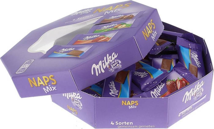 Milka Naps mix 138g (ID#1774832195), цена: 165 ₴, купить на Prom.ua