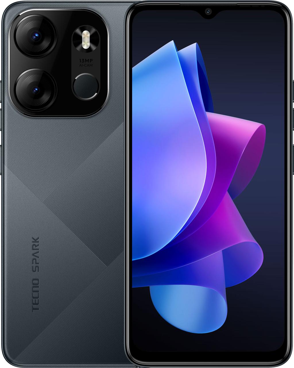 Tecno Spark Go 2023 BF7 4/64GB Endiess Black — Купить Недорого на Bigl.ua (1774899141)