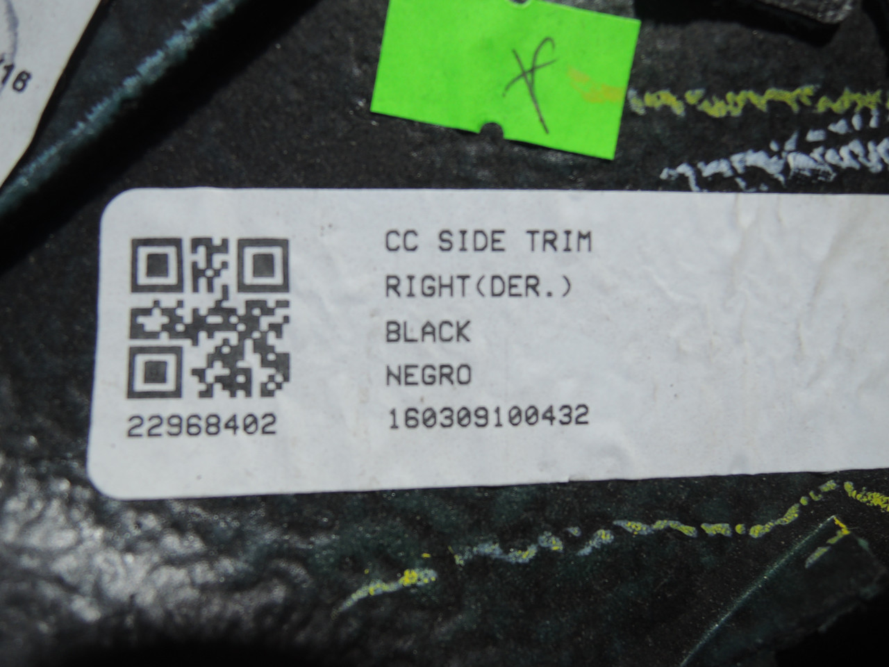 Молдинг центральной консоли правый Cadillac ATS 13-19 б/у ORIGINAL ...